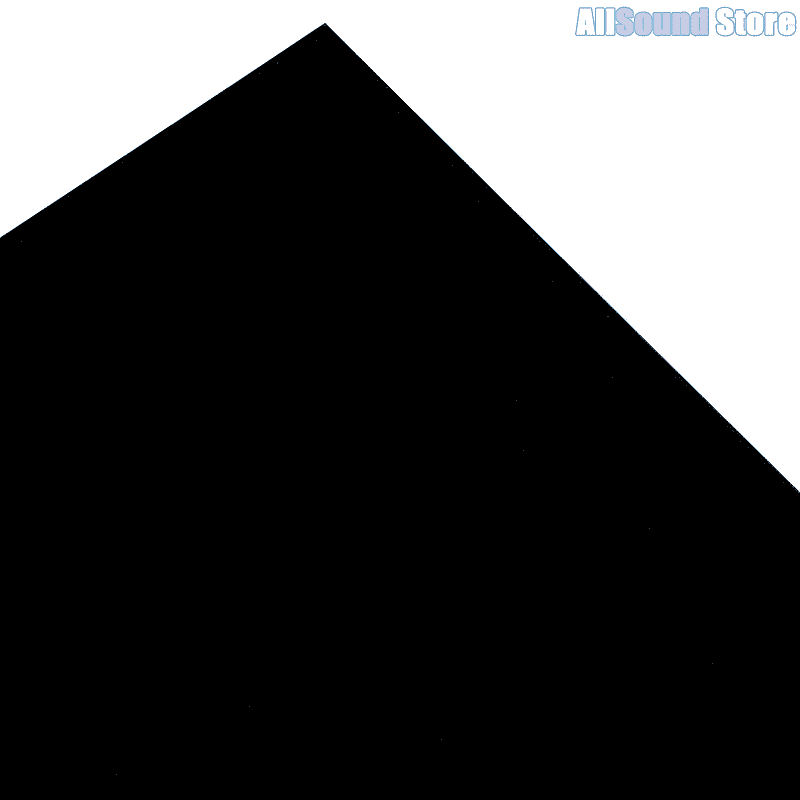 3-ply Black Large Sized Pickguard Blank, Sheet 290mm x 435mm | Reverb