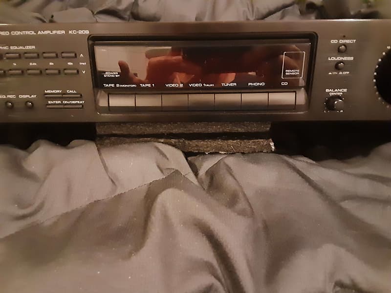 Kenwood KC-209 preamplifier with graphic spectrum Analyzer | Reverb