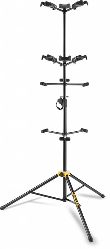 Hercules GS526B PLUS 6-Pc Auto Grip Display Stand | Reverb