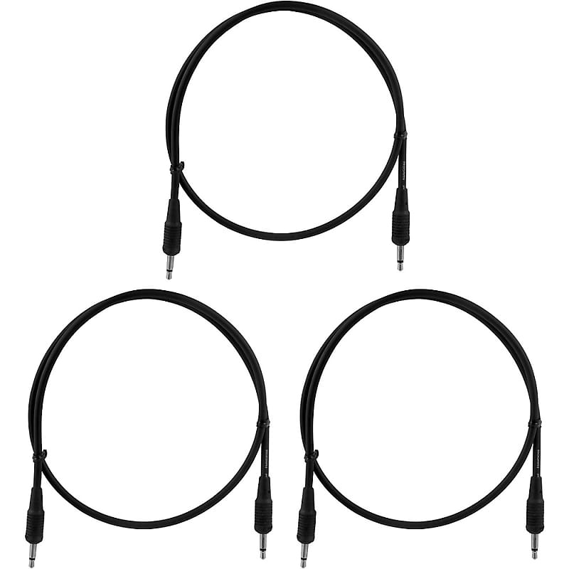 Mogami Pure Patch Modular Synth VC Cables - 3 Pack 2 ft. | Reverb