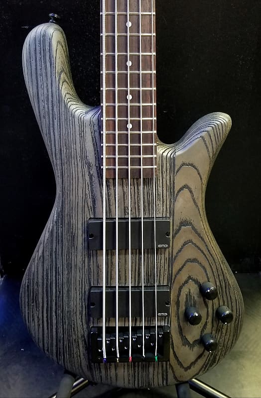 Spector NS Pulse 5 Carbon Charcoal Finish w/FREE Pro Set up | Reverb