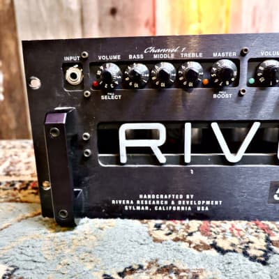 Rivera Knucklehead 50w Rackmount Head late-1990's RARE Owned | Reverb