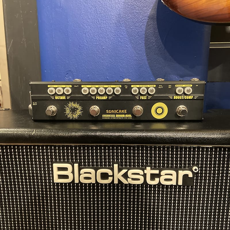 Sonicake Boom Ave. Bass Preamp / DI / Multi FX 2019 Comp Fuzz | Reverb