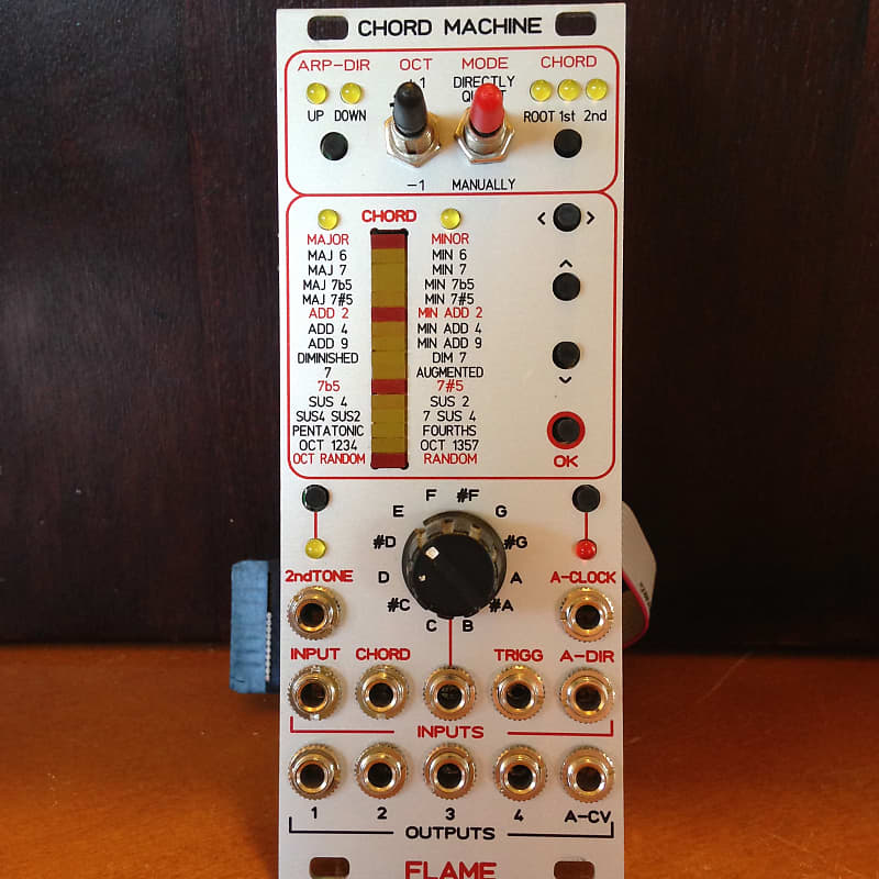 Flame Chord Machine Mk. 1 Eurorack Quantizer Arpeggiator 3U | Reverb