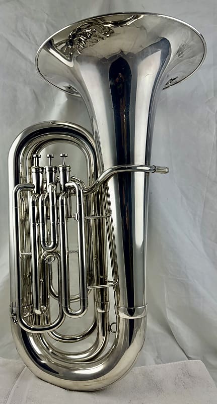 Besson 1000 - Silver BBb Tuba | Reverb