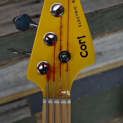 Cort P-Bass 1980's - Yellow | Reverb