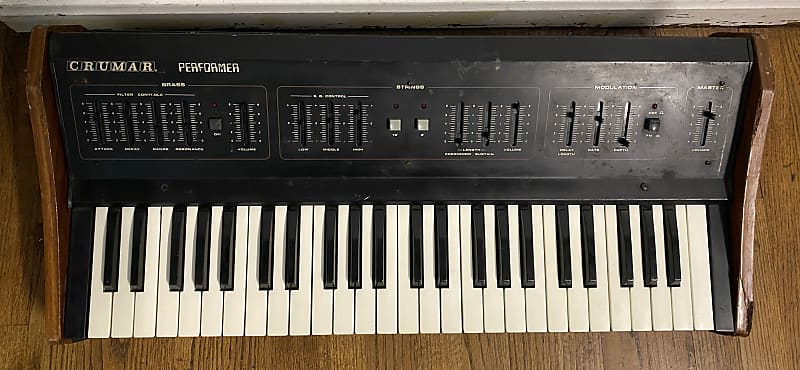 Crumar Performer 1975 - demo video just uploaded!! | Reverb