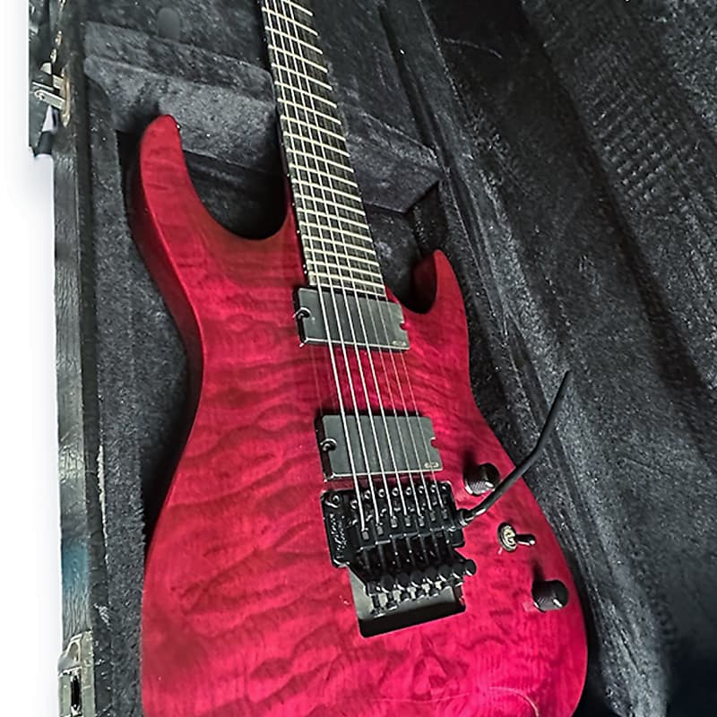 Agile Interceptor Pro 727 EB EMG - Tribal Purple | Reverb