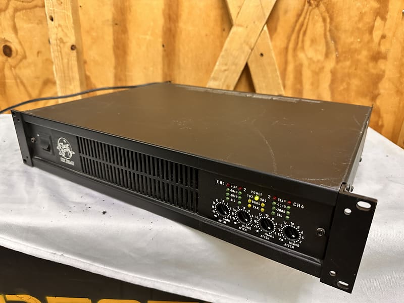 QSC CX204V 4 Channel Power Amplifier - Clair Brothers Branded | Reverb
