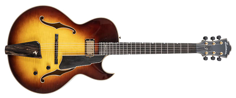 Eastman AR-480CE John Pisano - Sunburst | Reverb