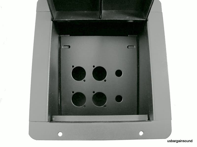 ProCraft Pro Audio Recessed Stage Floor Pocket Box 4 "D" & 2 | Reverb