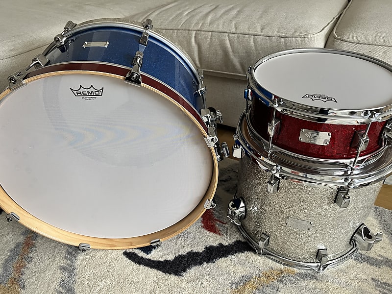 OCDP Orange County Drum & Percussion Drum Kit 2004 - Blue / | Reverb