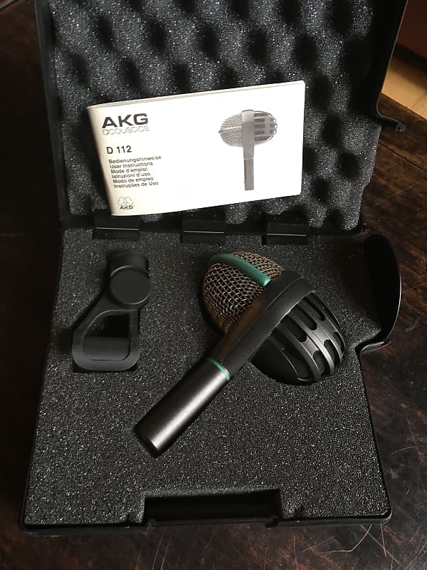 AKG D112 and Audix D1 late-90s - Black & Silver | Reverb