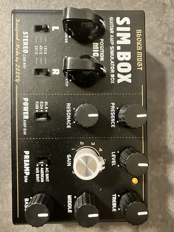 Simplifier Clone - Bloka Mugt Amp Sim 2024 - Black | Reverb