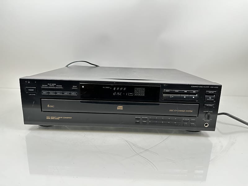 Sony CDP-C335 5 Disc Carousel CD Changer | Reverb