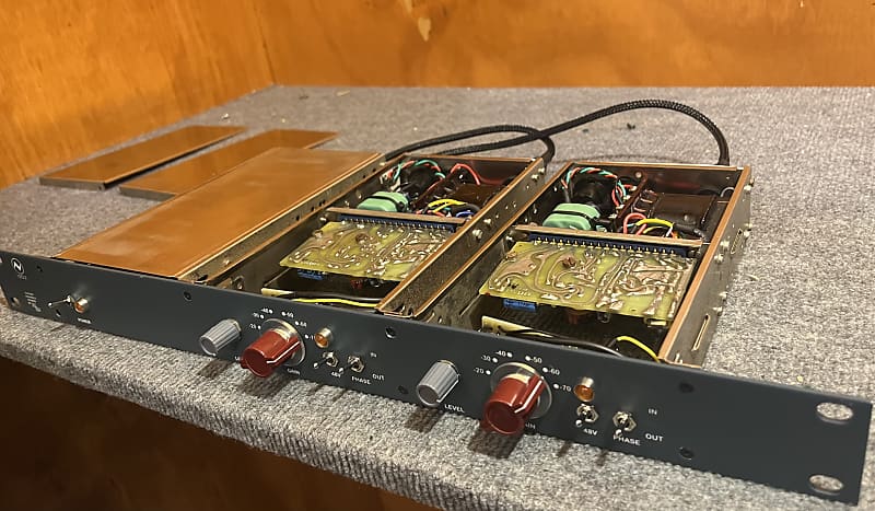 TWO ORIGINAL 1272 MIC PRES. REFURBISHED 2025 (new caps , | Reverb