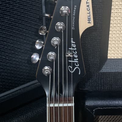 Schecter Hellcat Bass VI Sandblast Sunburst with Evertune | Reverb