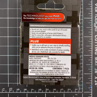 Vintage RadioShack Digital Recording Module - DIY Sampler | Reverb