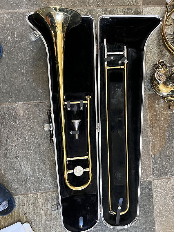 Selmer Conn Trombone with case and mouthpiece | Reverb
