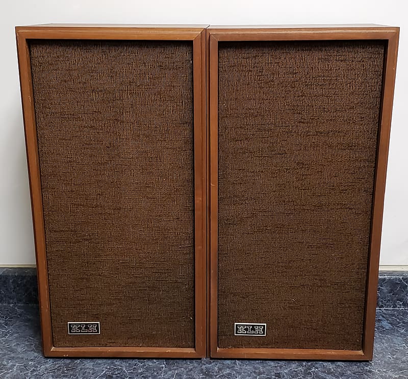 Vintage KLH Model Seventeen Speaker Pair 1970's USA | Reverb