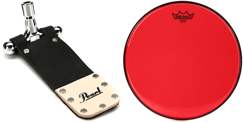 Pearl Drum Key Flip Mute Bundle with Remo Emperor Colortone | Reverb