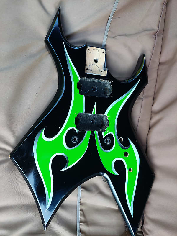 BC Rich Rare KKW Green Blade Kerry King Signature Warlock | Reverb