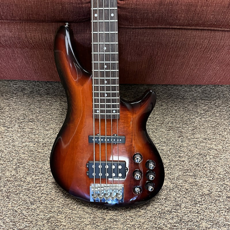 Schecter Diamond Series 5-String Bass - Sunburst | Reverb