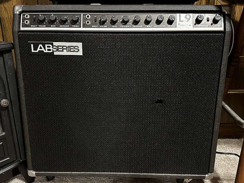 Gibson Lab Series L9 1980’s Black tolex | Reverb