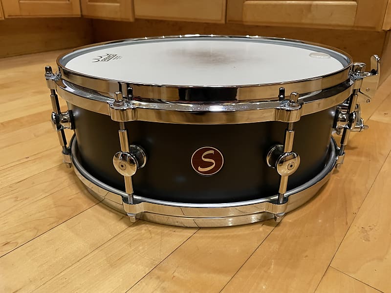 Sugar Percussion 5x14" painted poplar stave shell snare drum | Reverb