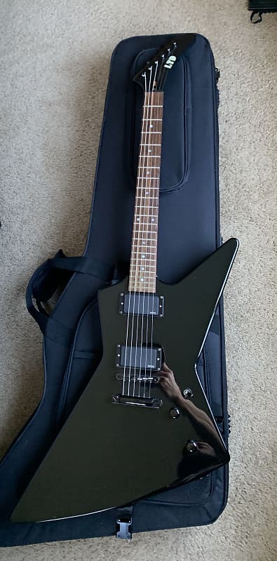 ESP LTD Exp-200 1997 Black MIJ RARE MX250 | Reverb