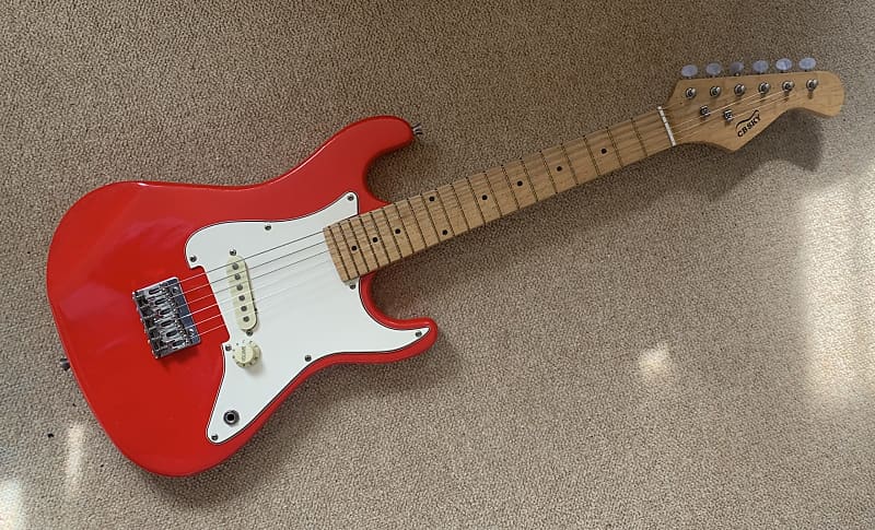 CB Sky Childs 80cm Electric Guitar Red | Reverb