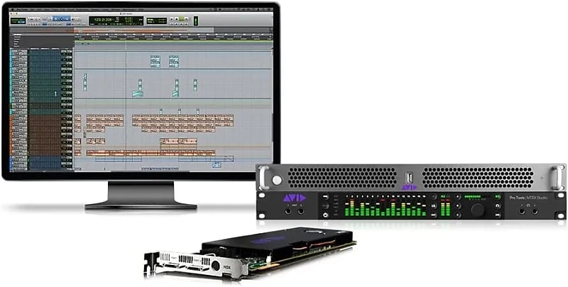Avid Pro Tools HDX Thunderbolt 3 MTRX Studio Rackmount Bundle | Reverb