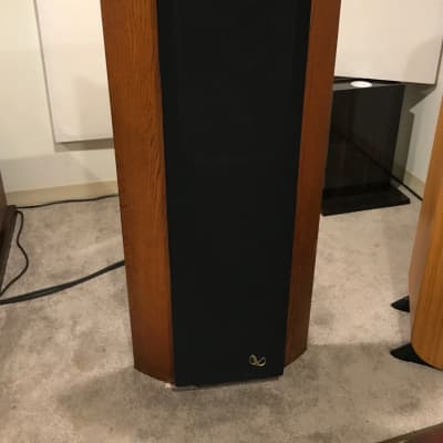 1981 Infinity Reference Standard II 5-way Tower Speakers Oak | Reverb