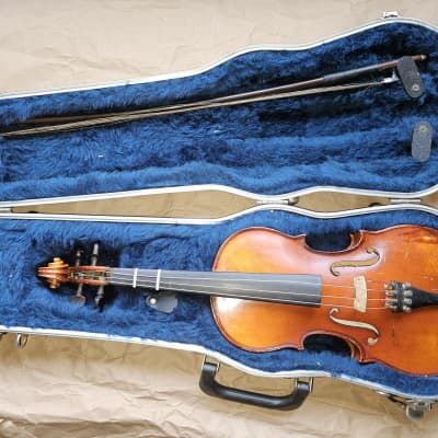 Late 19th Century German "Conservatory" Violin 4/4 | Reverb