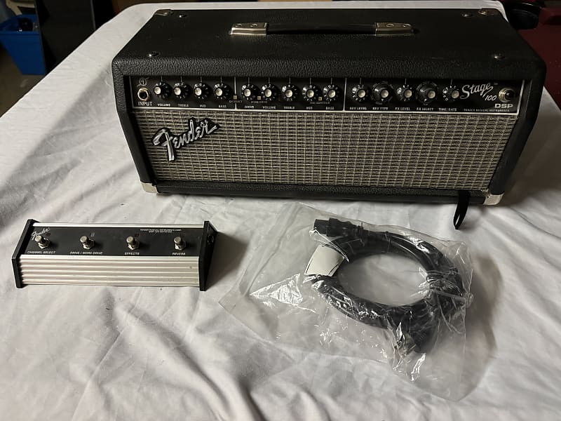 Fender Stage 100 DSP Amp Head 100 Watt Solid State 2000s - | Reverb