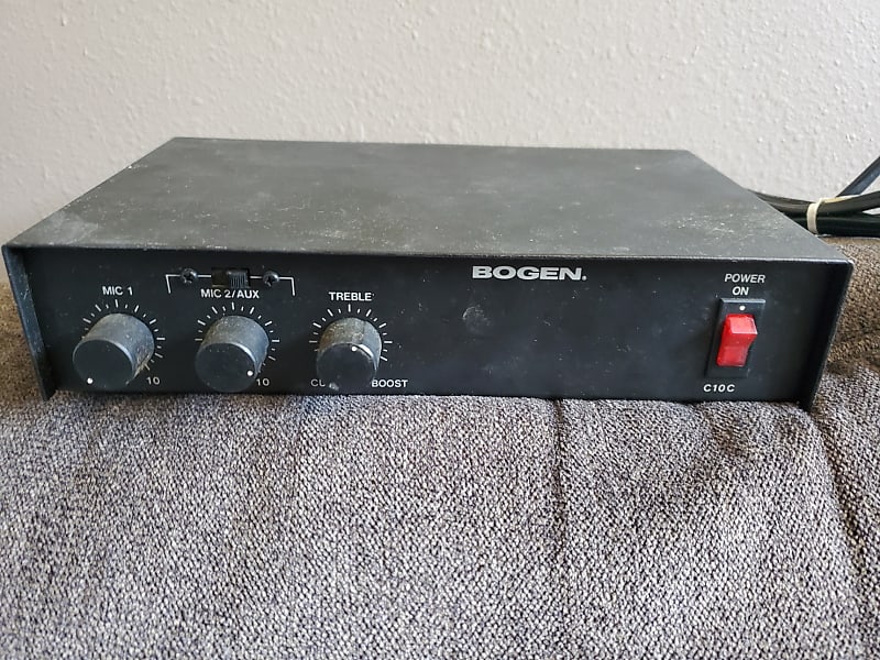 Bogen C10c Amplfier Works | Reverb