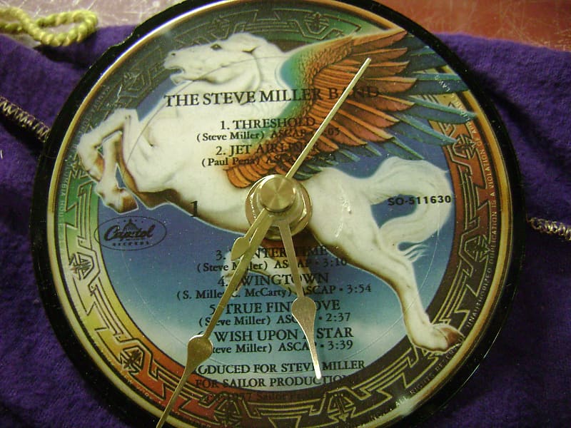 CGS Steve Miller Band Mini wall clock | Reverb