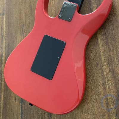 Fernandes Revolver Guitar, FR-55, HSS, Red, MIJ, 1987, 24” | Reverb