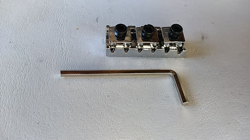 Floyd Rose Nut complete Floyd Rose 2021 - Chrome | Reverb