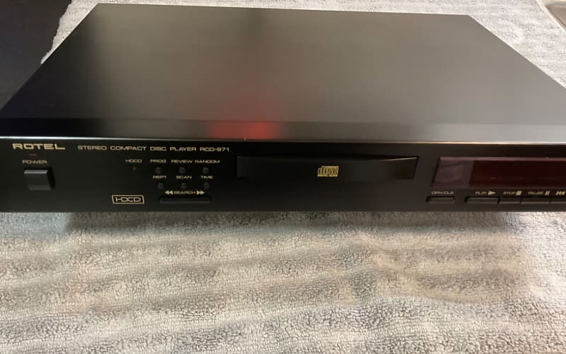 Rare Rotel RCD-971 HDCD cd player. With remote! | Reverb