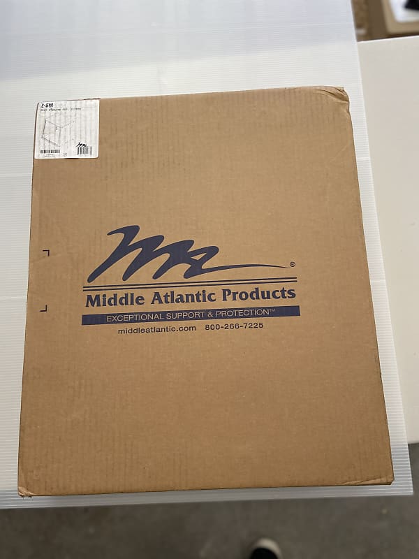 Middle Atlantic 2-6M Sloped Desktop Rack - Black | Reverb