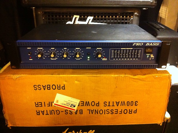 Unknown Pegasus Pro Bass rack amp amplifer 300w head | Reverb Canada