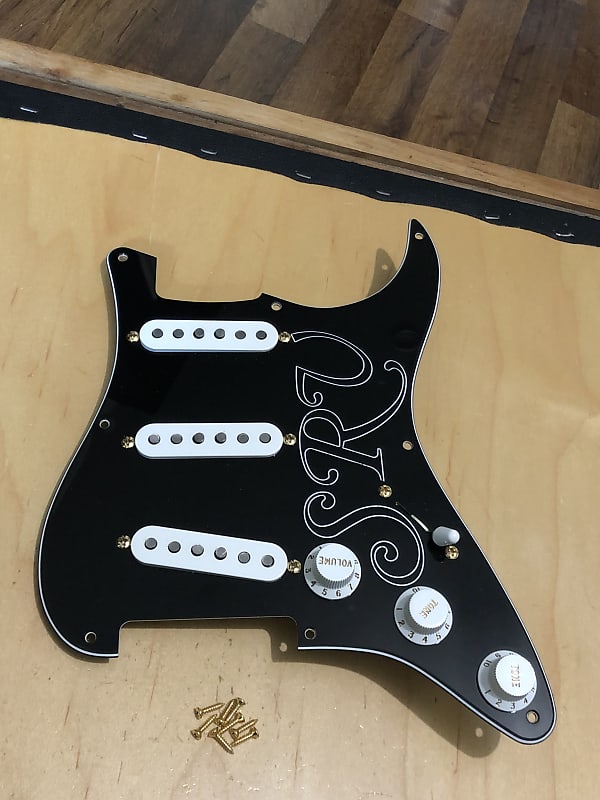 2019 USA Fender Stevie Ray Vaughan SRV Loaded Pickguard Texas | Reverb