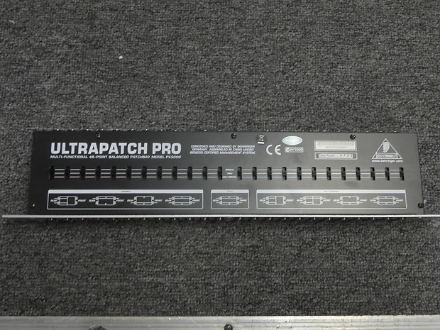 Behringer Ultrapatch Pro 48-Point Balanced Patchybay Model | Reverb