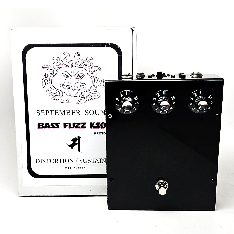 used September Sound Bass Fuzz KS01 Proto 02, Mint Condition | Reverb