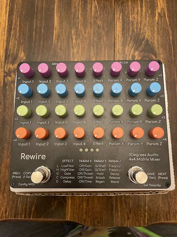 3Degrees audio ReWire 2022 Black | Reverb