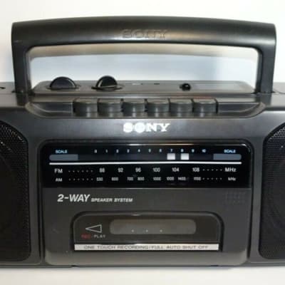 Sony CFS-W303 1989 - Black | Reverb