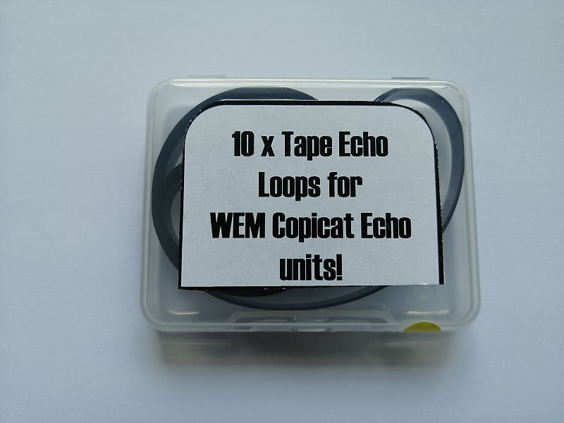 10 x CrazyCaps Tape Echo Loops For Wem Copicat Watkins | Reverb UK