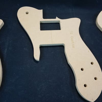 (6) Telecaster Pickguard Templates ~ CNC 1/2" MDF ~ Guitar | Reverb