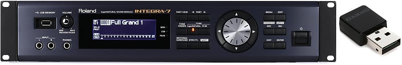 Roland Integra-7 Synthesizer Module Bundle with Roland WNA-1 | Reverb